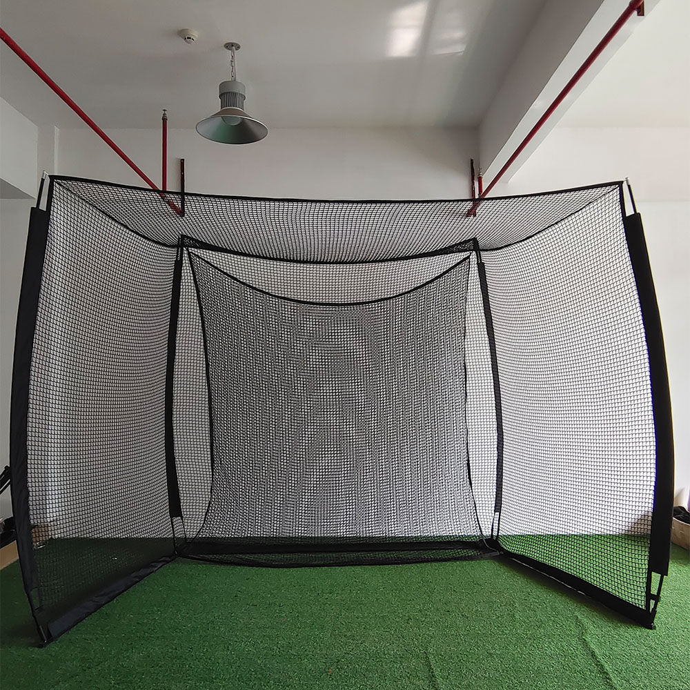 Professional Golf Hitting Cage Impact Target Frame Support